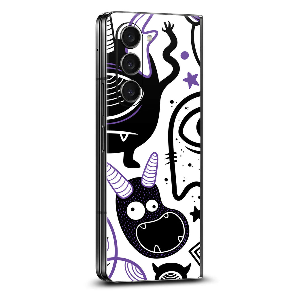 Doodles - Monster Purple Skins | Custom Phone Skins | XtremeSkins