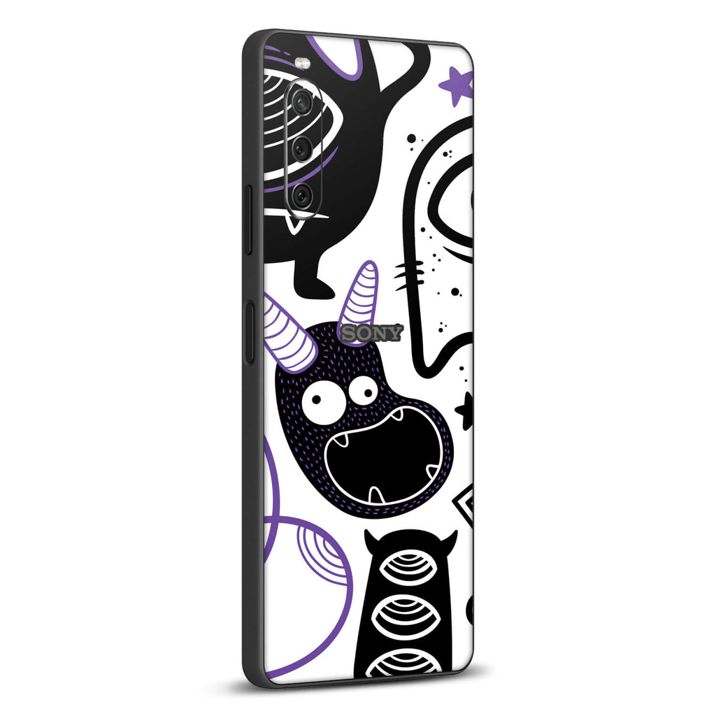 Doodles - Monster Purple Skins | Custom Phone Skins | XtremeSkins